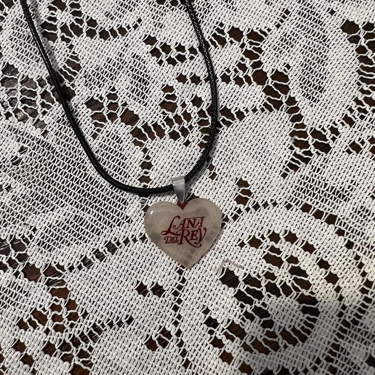 Lana del Rey heart necklace Handmade by me ️ New... - Depop