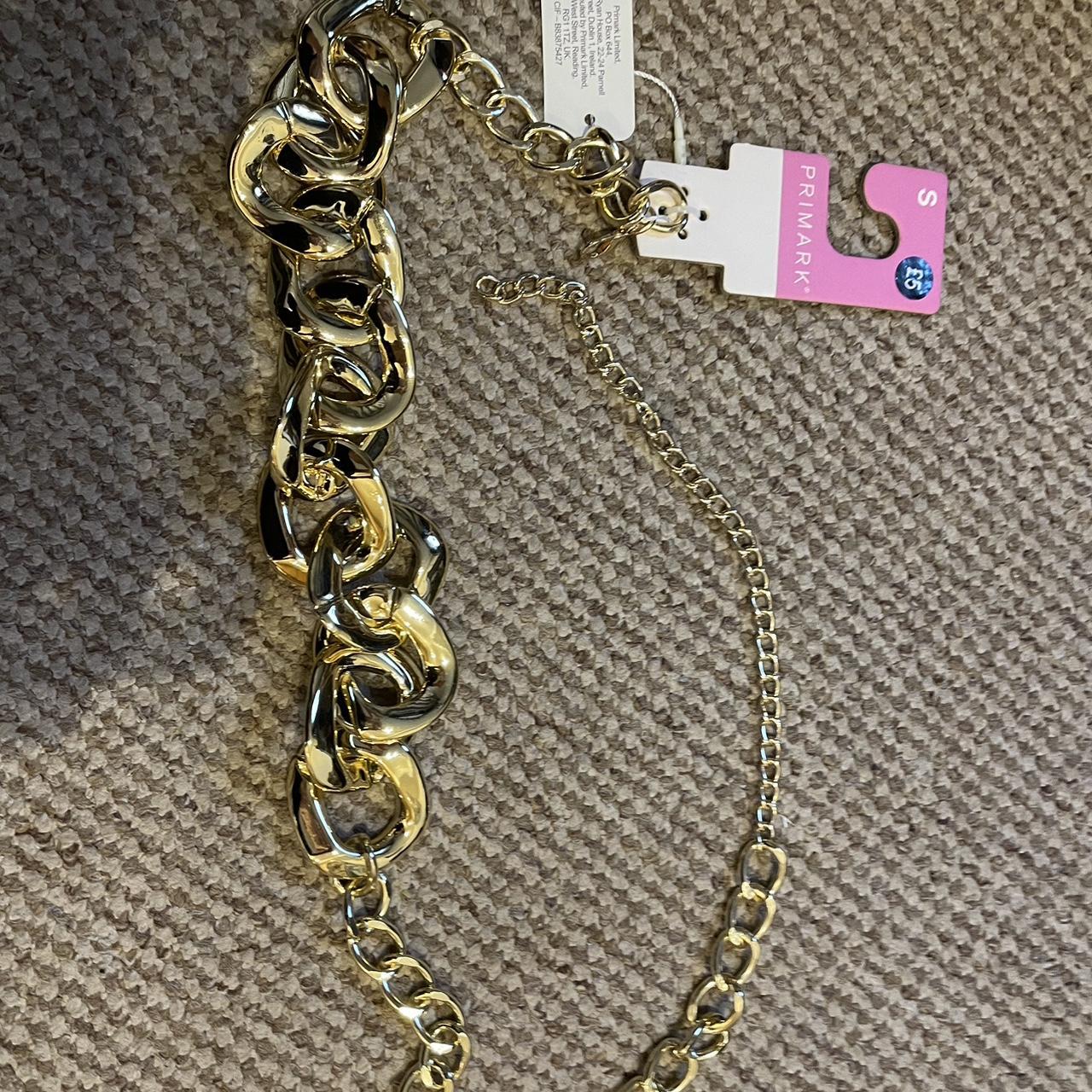 Primark Women's Gold Belt | Depop