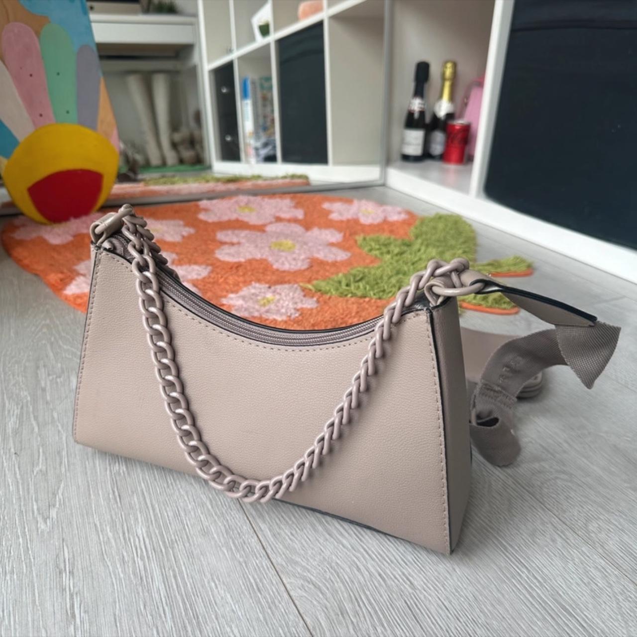 Primark cargo pocket cross body shoulder bag. Grey,... - Depop