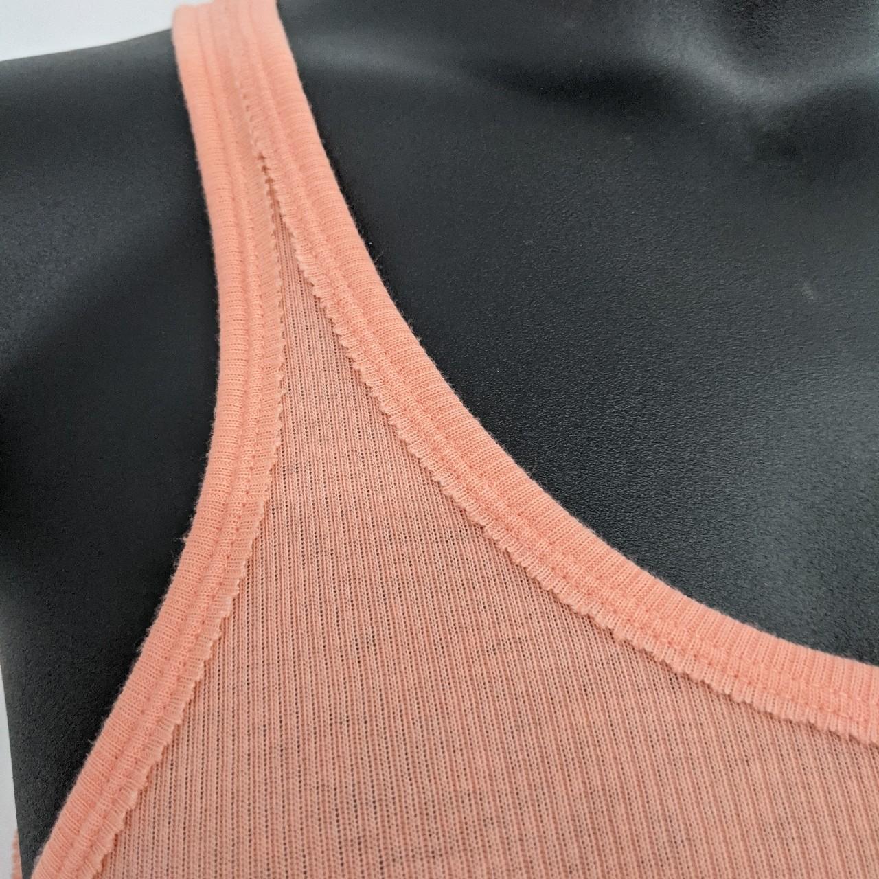 Roxy Women's Orange and Pink Vest | Depop