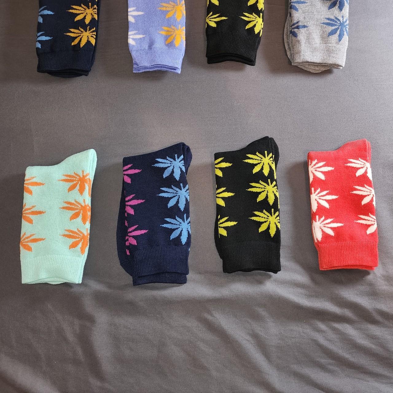 8 pairs of dank socks #socks#dank#trippy#high#new - Depop