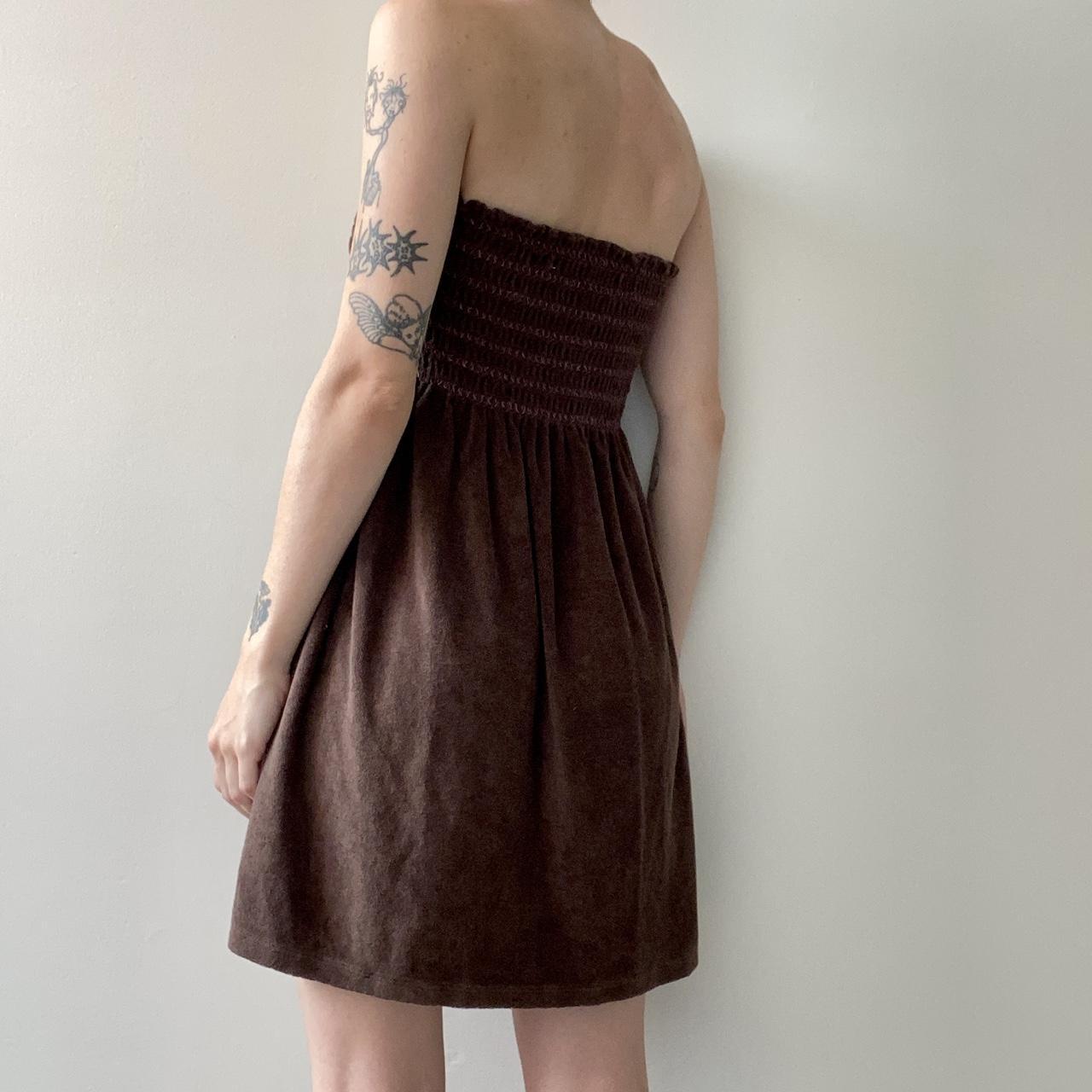 Raviya Women's Brown Dress | Depop