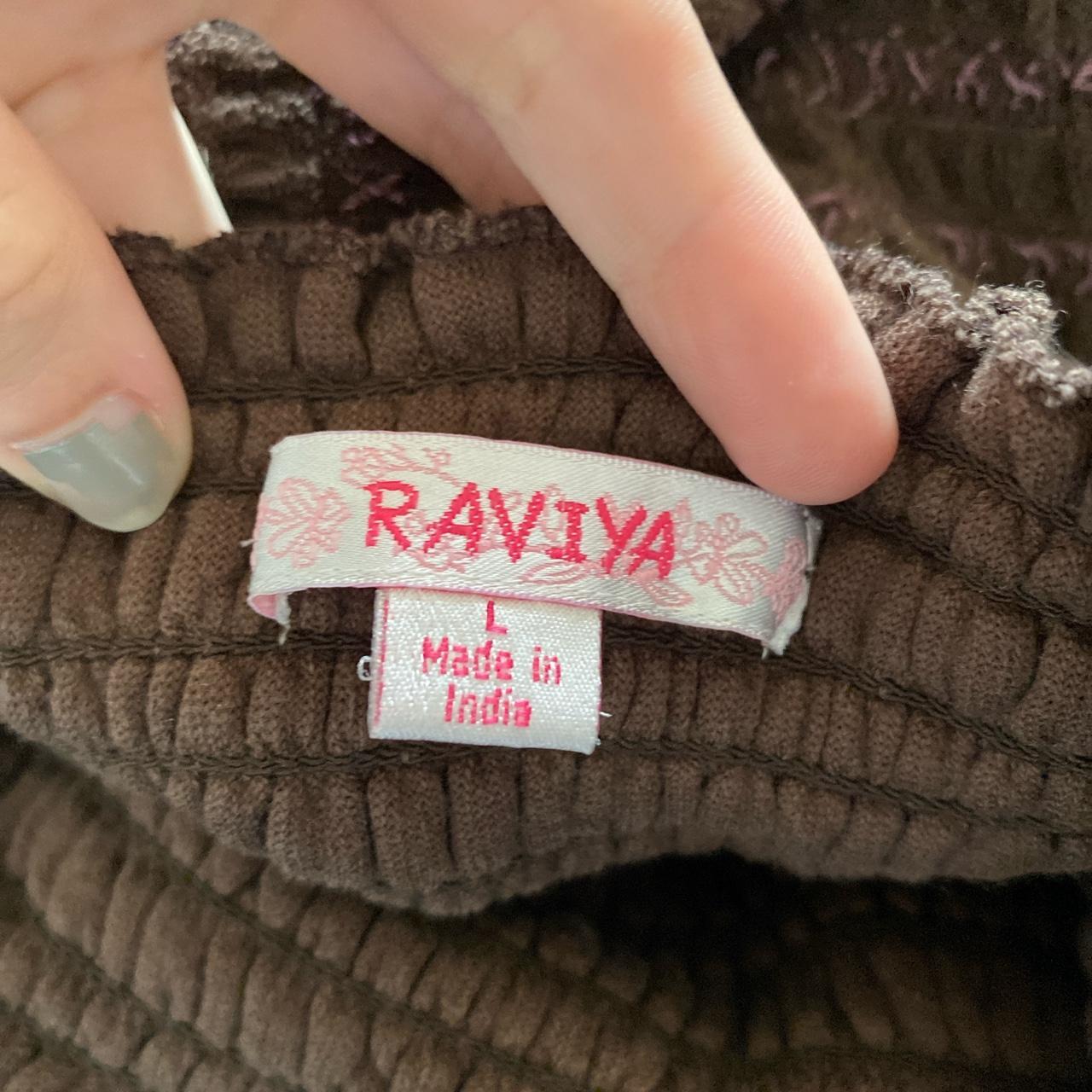 Raviya Women's Brown Dress | Depop