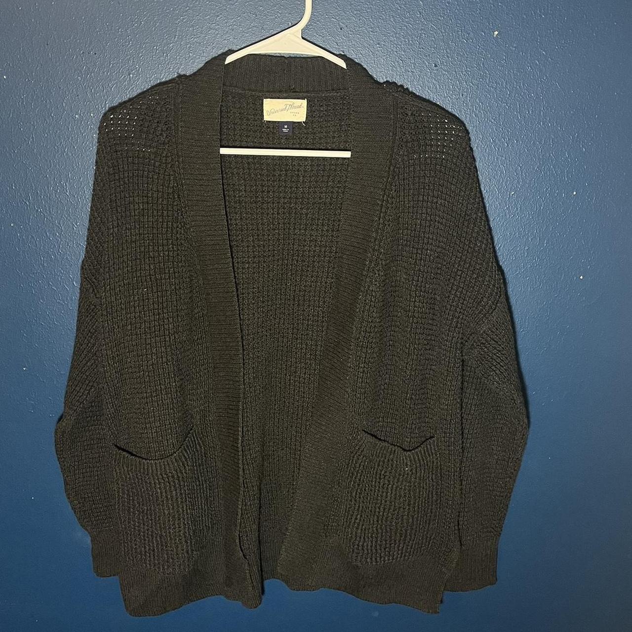 Universal Thread Dark Gray Cardigan Womens Medium Depop