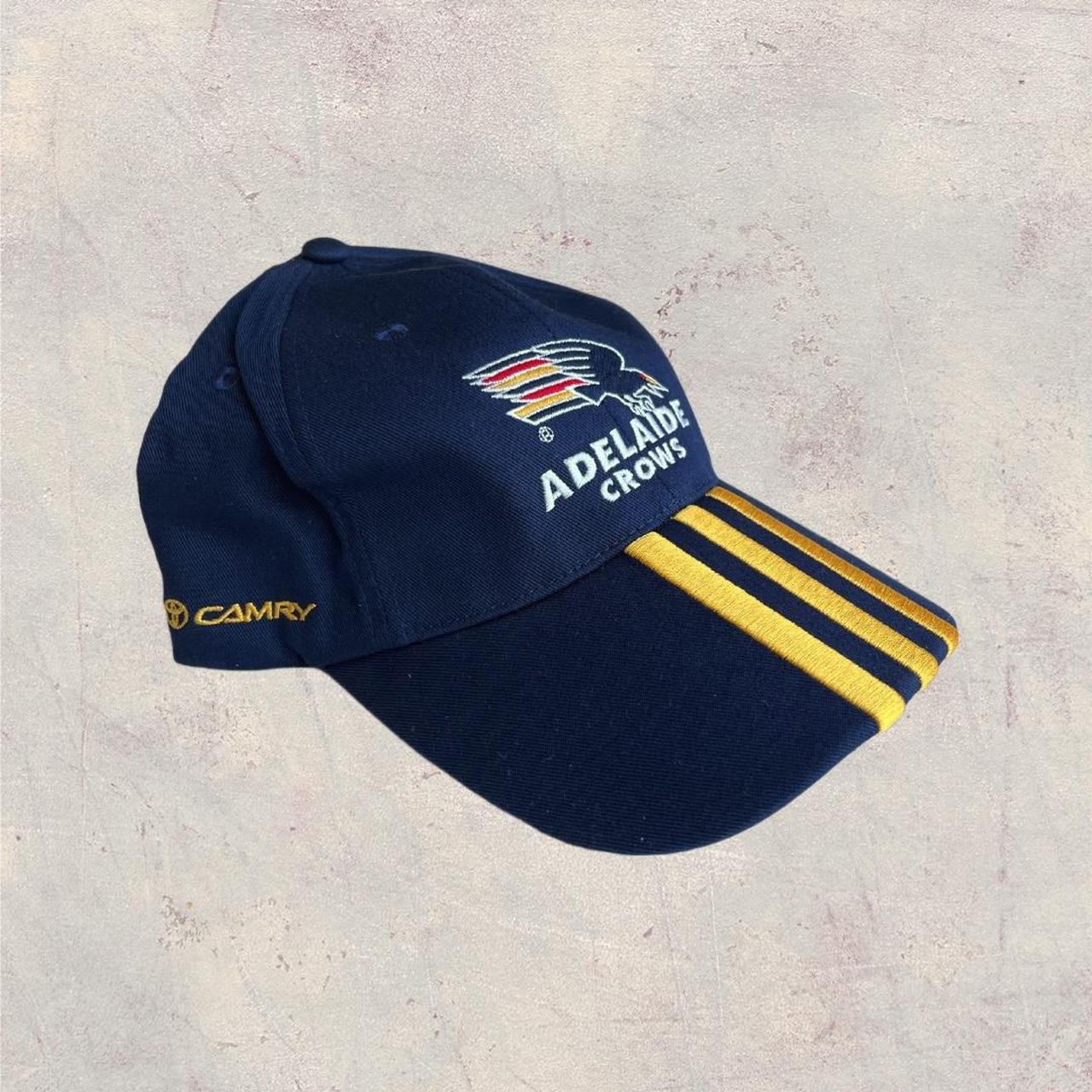 Adelaide Crows Football Club 2006 Adidas 3 Stripe Cap - Depop
