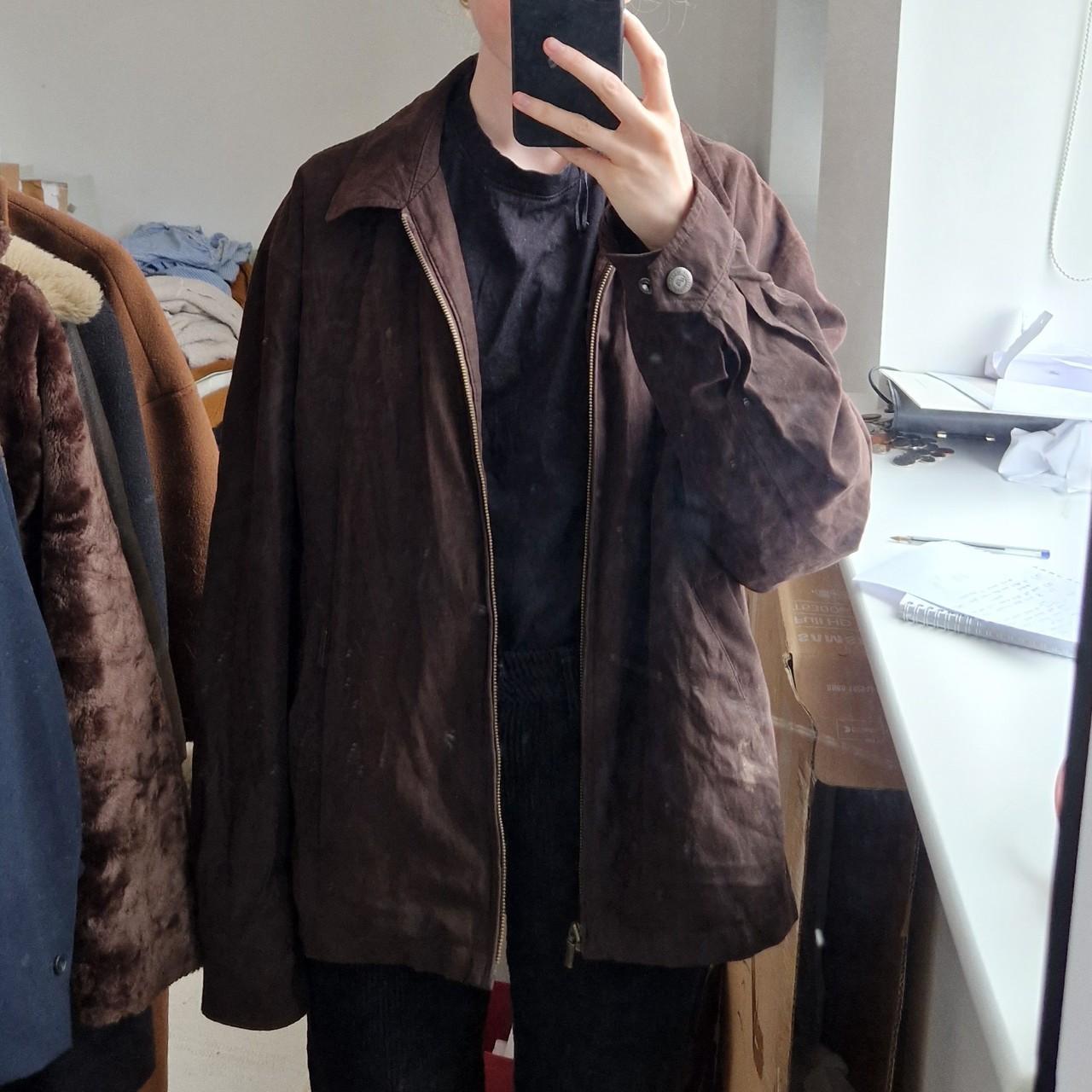 Vintage Oversized Korean Weatherproof Brand Jacket.... - Depop