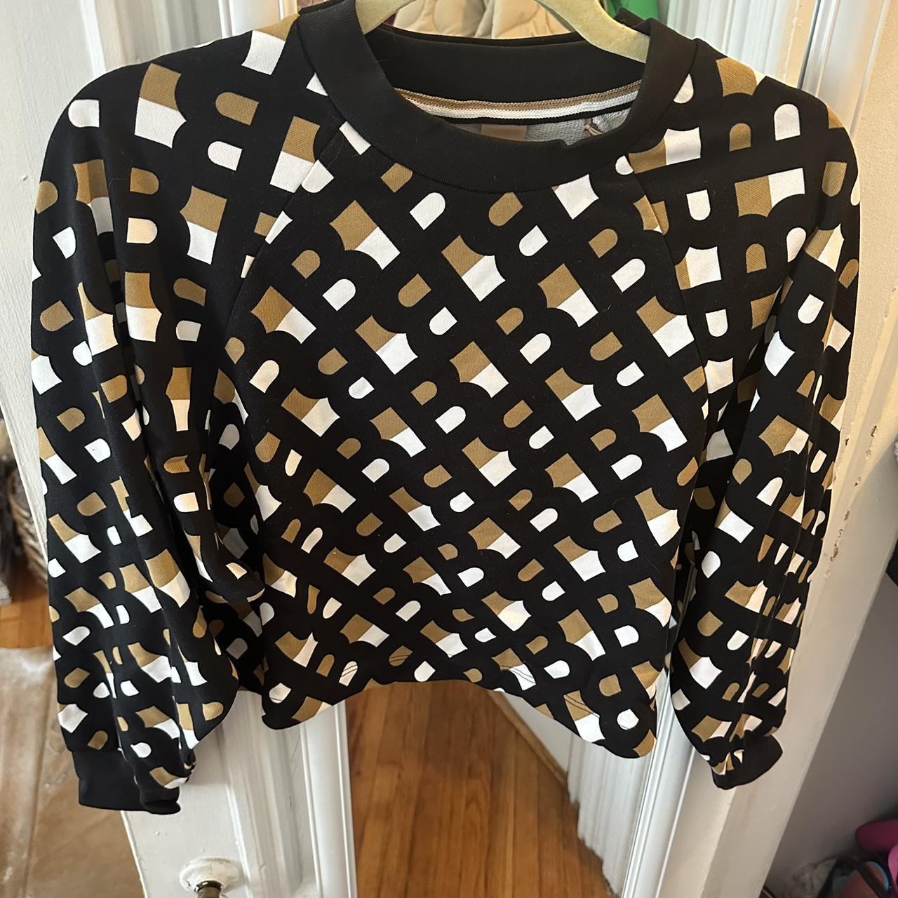 Boss cropped logo long sleeve, size small, NWT - Depop