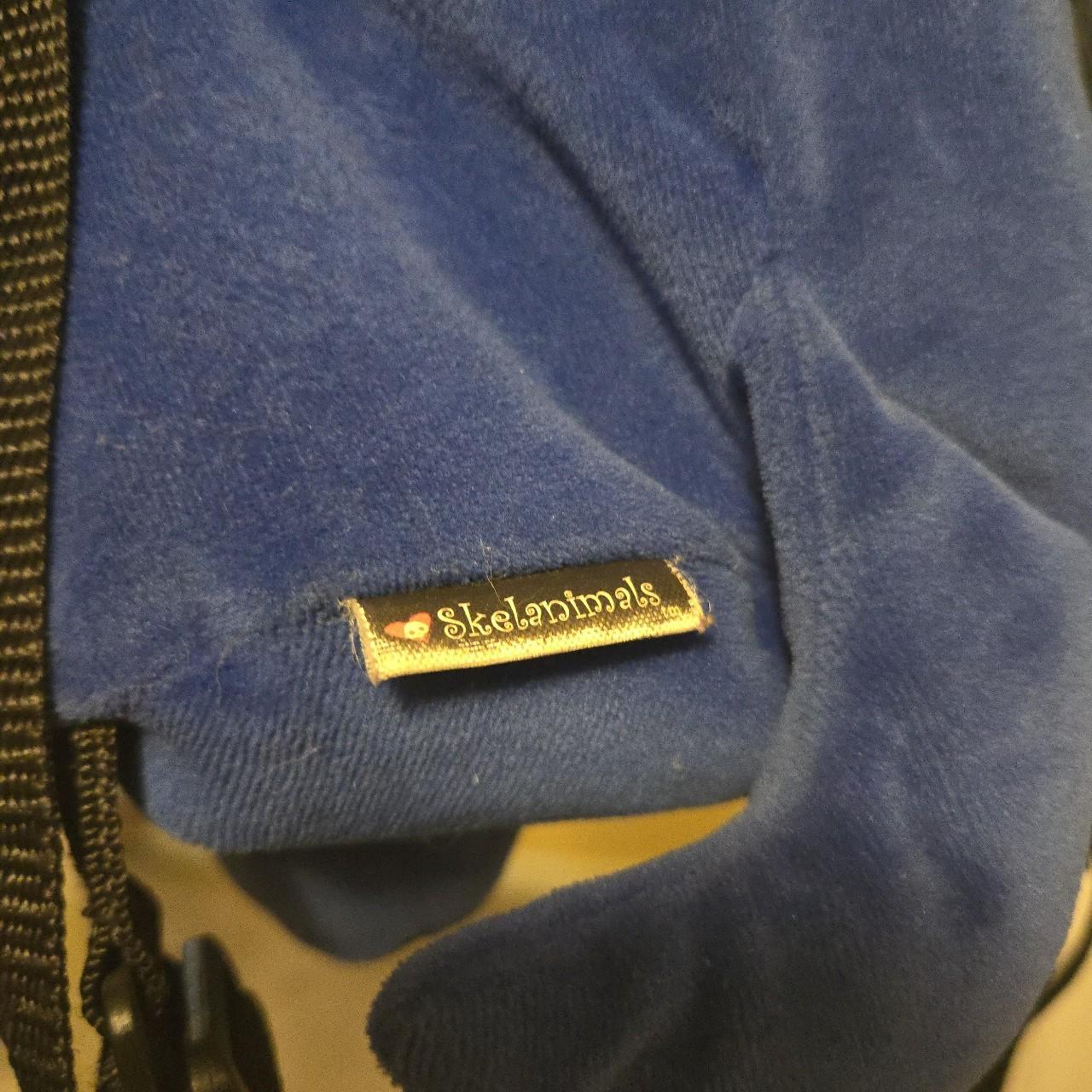 vintage skelanimals blue kit the cat plush backpack... - Depop