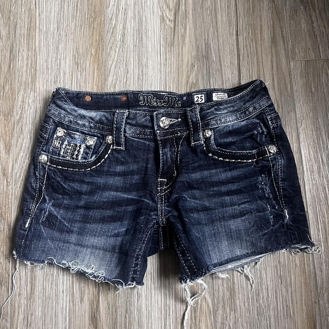 Miss Me denim shorts #denimshorts - Depop
