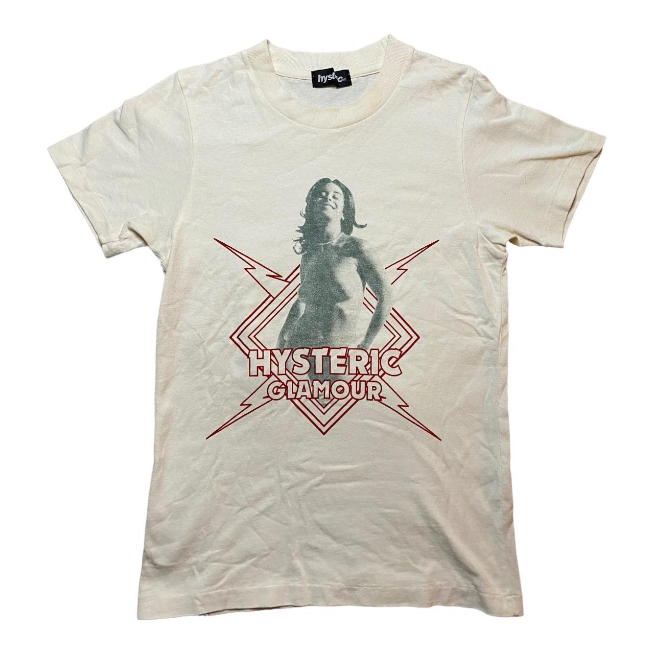 Vintage Hysteric Glamour Baby Tee T-Shirt Top Super... - Depop