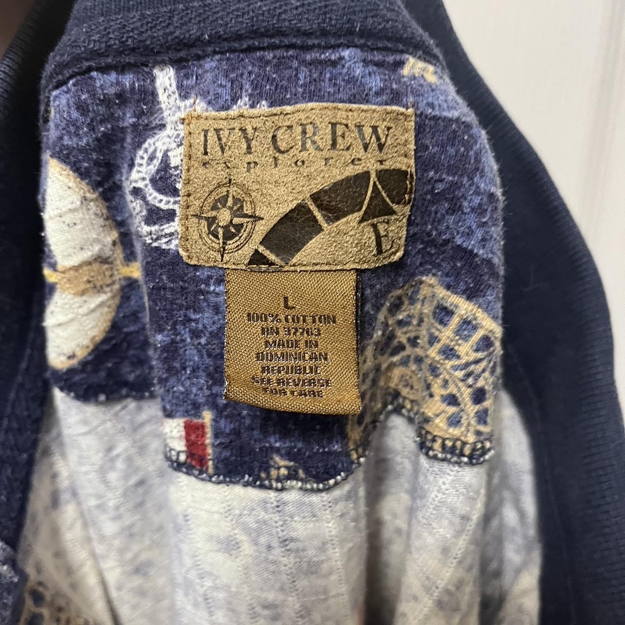 Men’s IVY CREW EXPLORER anchor polo shirt large.... - Depop