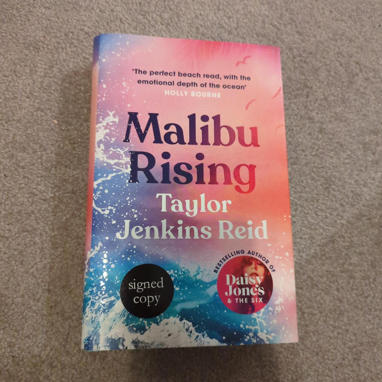 Malibu Rising - Taylor Jenkins Reid Signed... - Depop