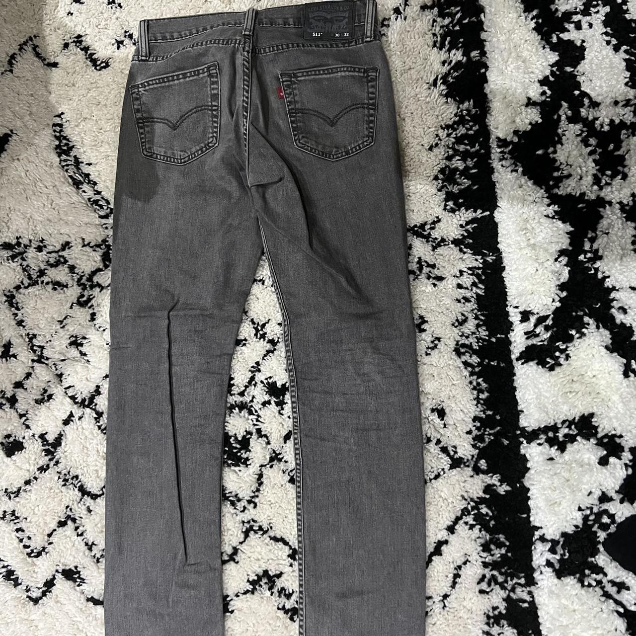 Grey Levi’s 511 skinny jeans W30 L32 Amazing... - Depop