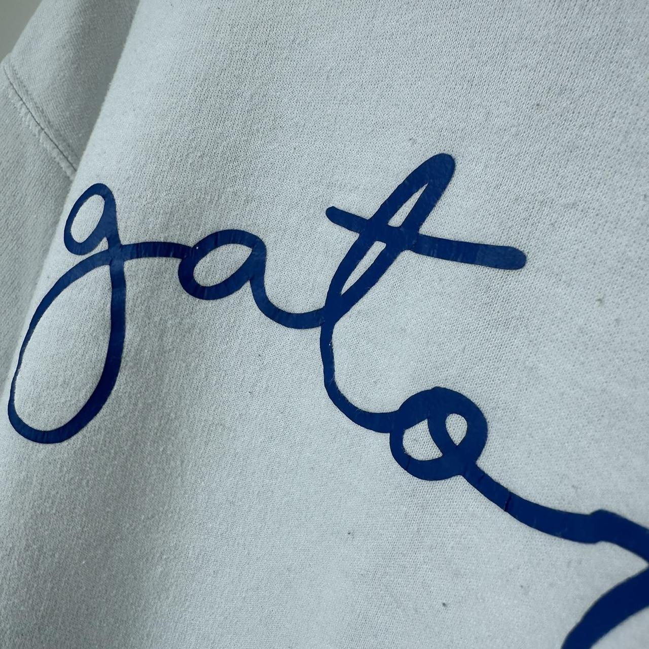 university of florida gators cursive white champion... - Depop