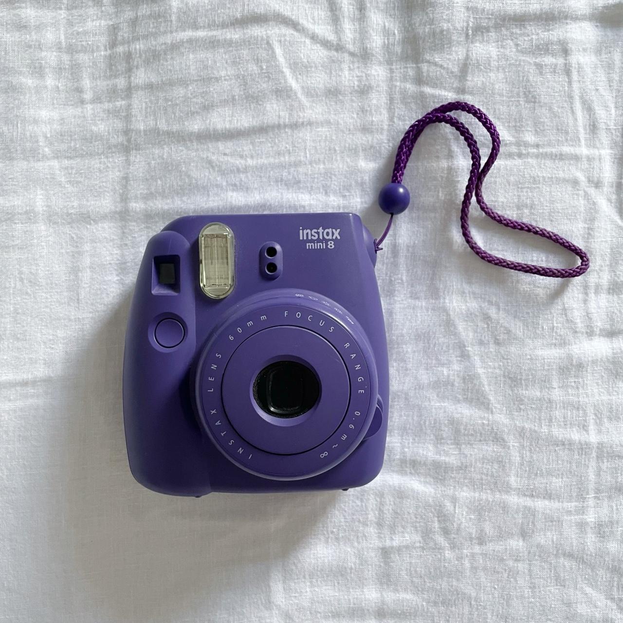 Instax mini 8 purple film camera Like new - barely... - Depop