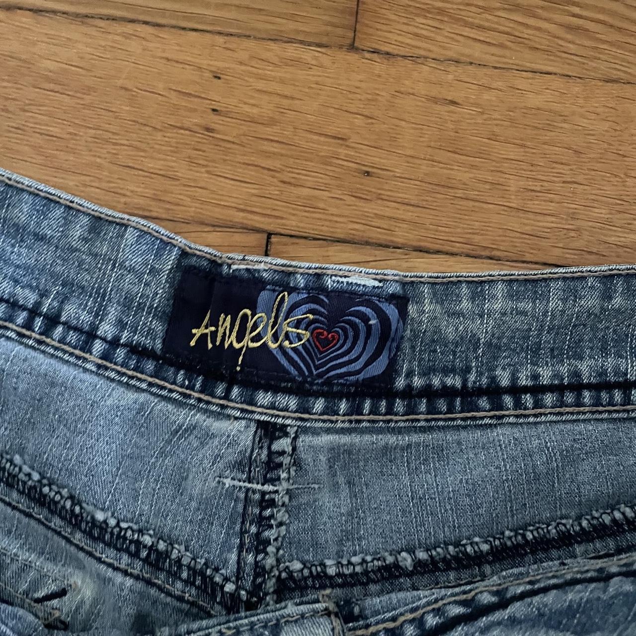 Vintage Denim Low Rise Shorts Adorable medium wash... - Depop