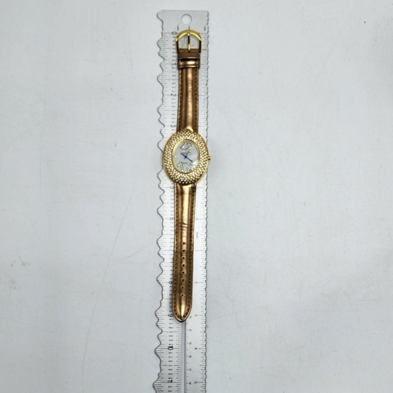 Joan Rivers Classics Collection Women's White and Black Watch | Depop