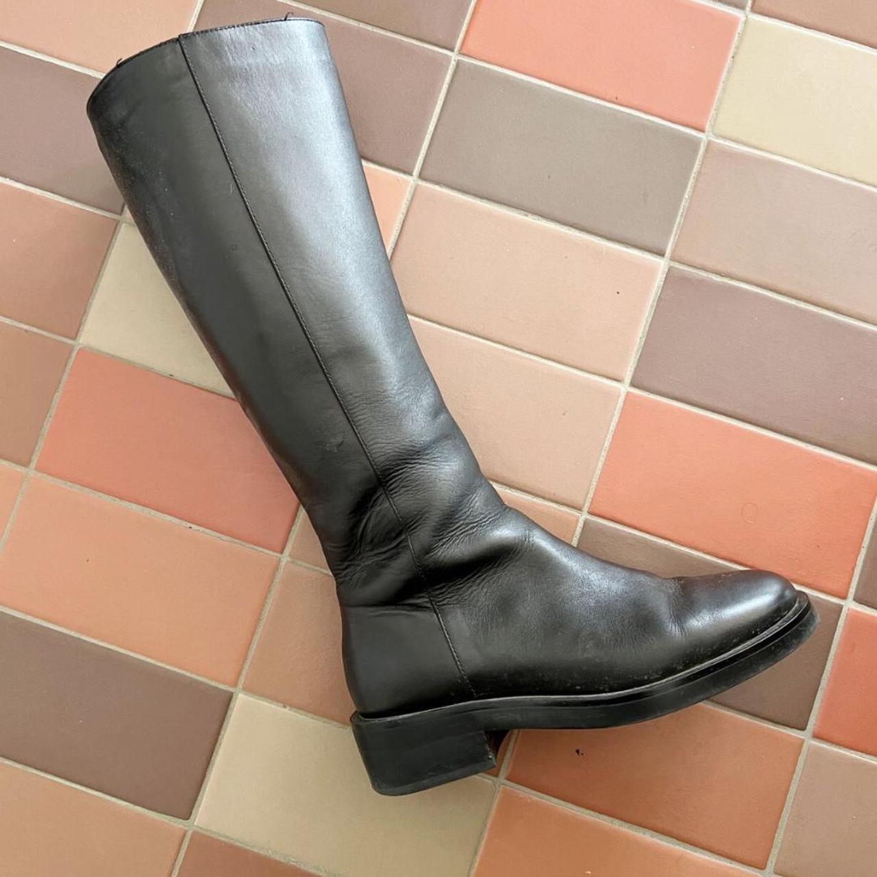 TONY BIANCO TORRES BLACK COMO CALF BOOTS repop... - Depop