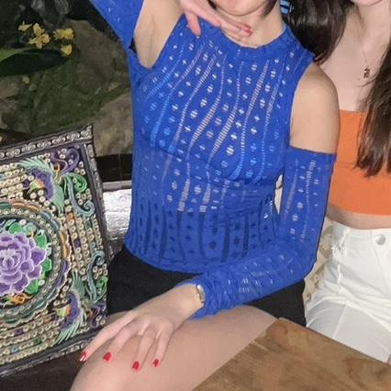 shoulderless top - perfect for festivals - does not... - Depop