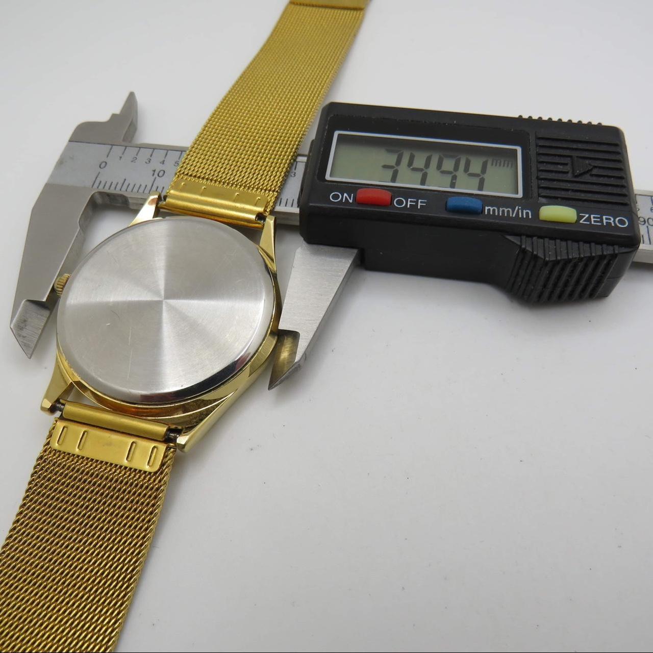 5G Mens Vintage Mundo Watch Vintage Mens Gold... - Depop