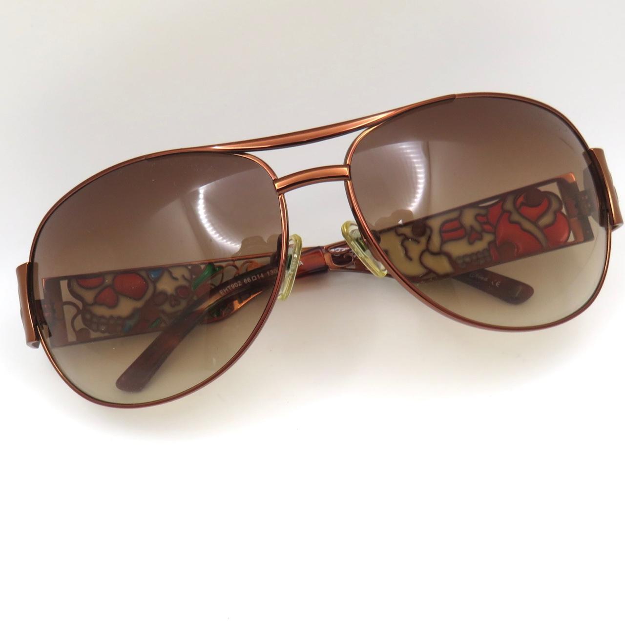 Vintage Ed Hardy sunglasses / Christian Audigier... - Depop