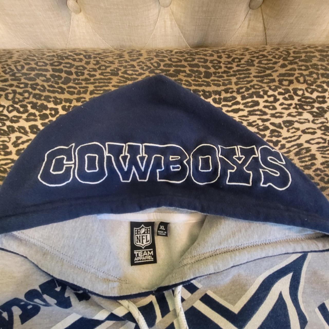 Official NFL merch Cowboys Hoodie Size XL Pretty... - Depop