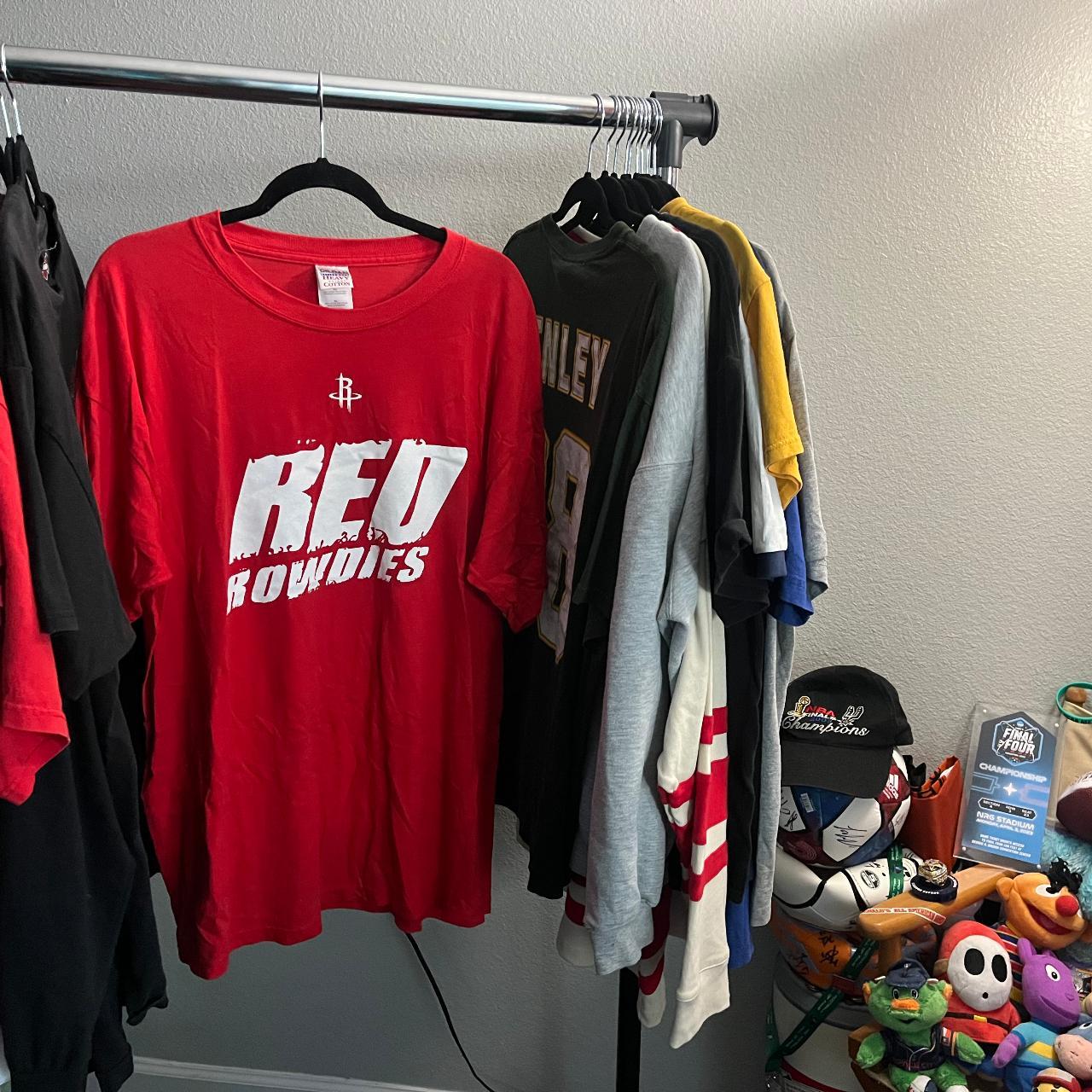 Houston Rockets "Red Rowdies" NBA Shirt -- #NBA... - Depop