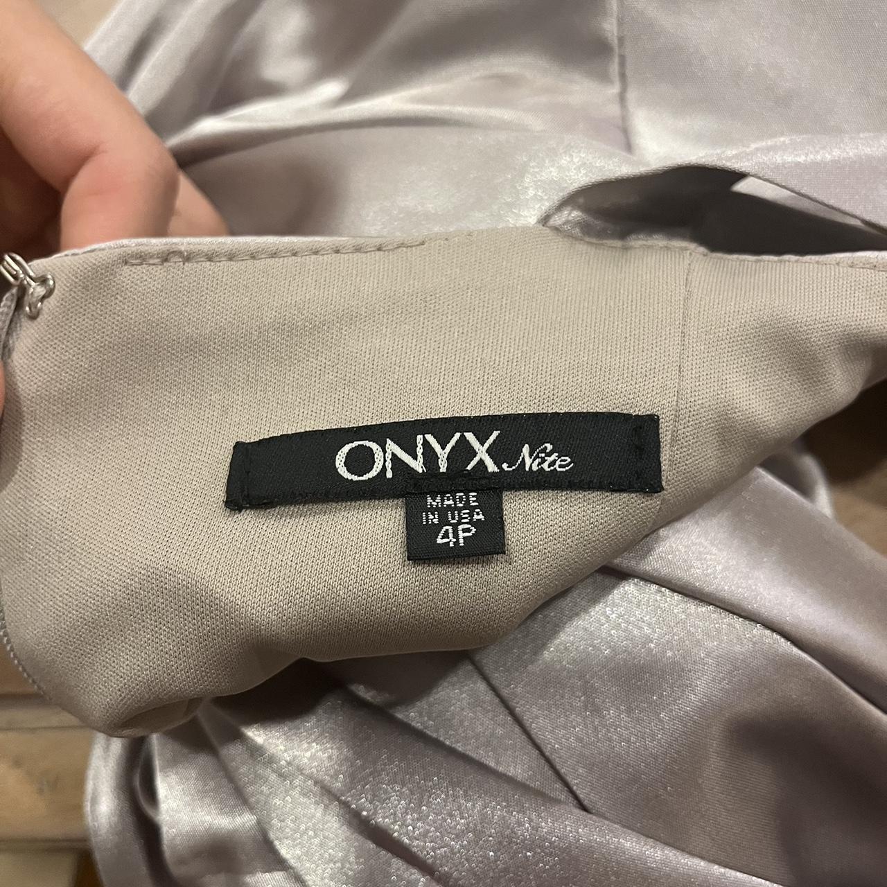 Silver satin mini dress ⭐️ Gorgeous little... - Depop