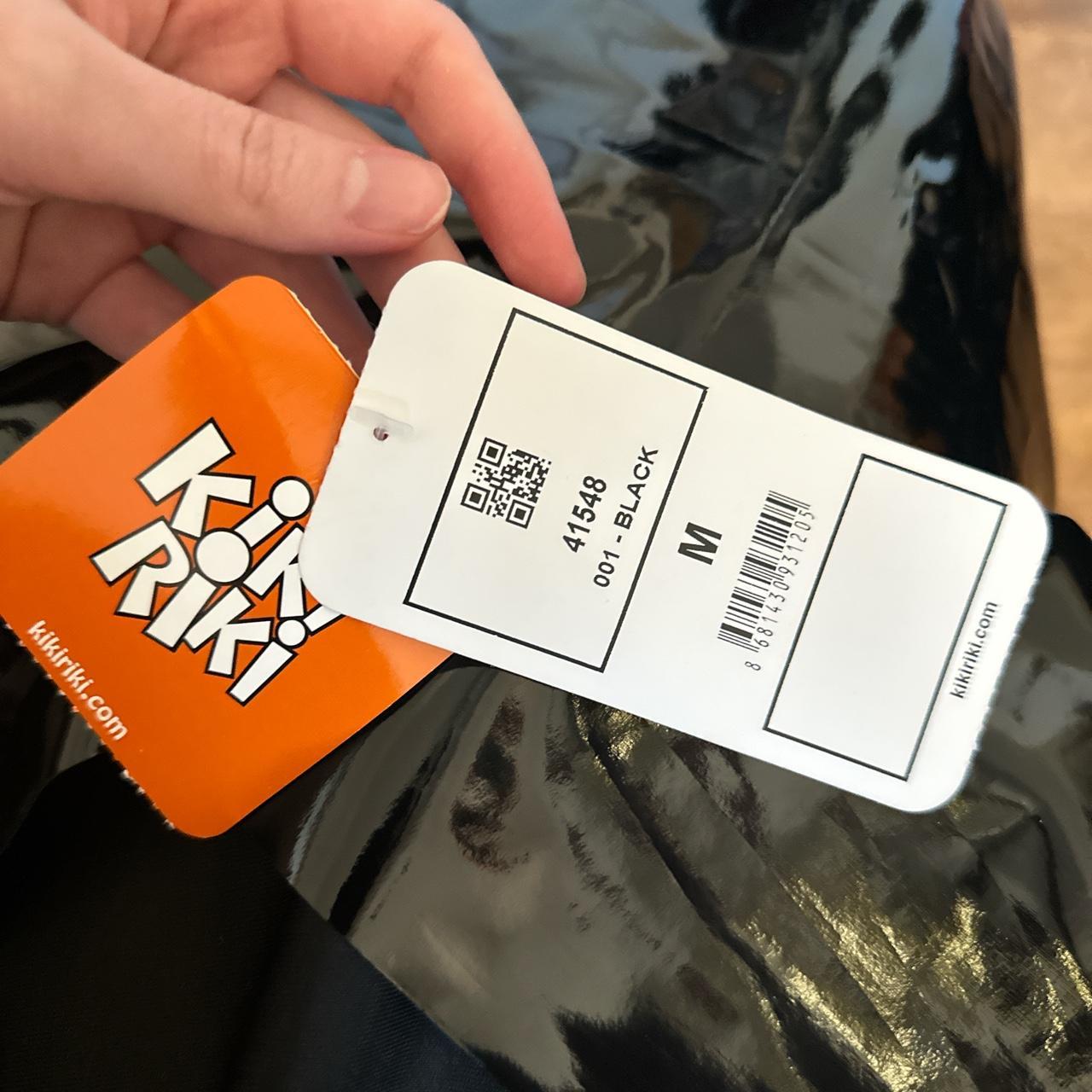 New with tags Kiki Riki vinyl skirt size medium... - Depop