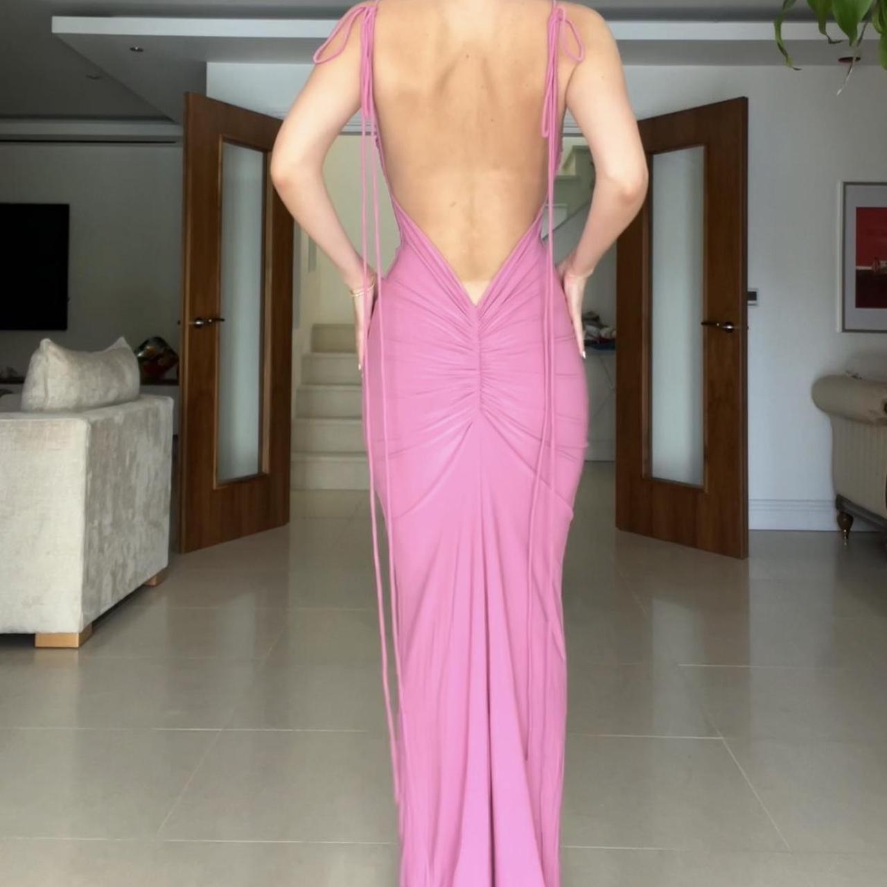 Melani the label jiani gown in mauve Brand new with... - Depop