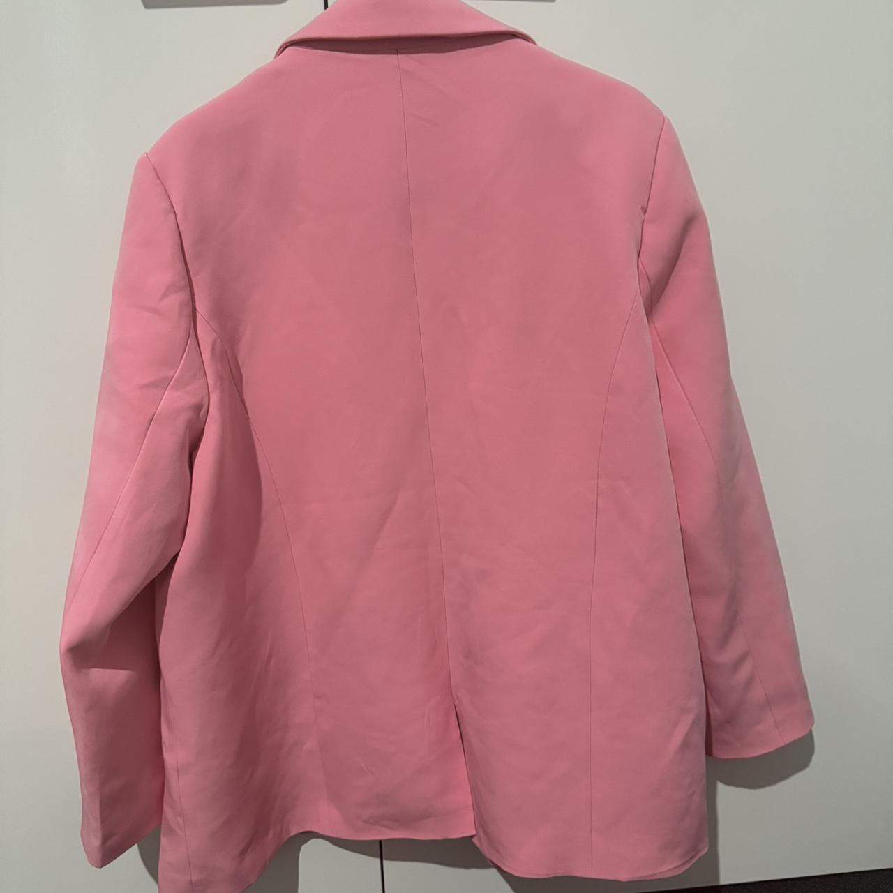 Supre Pink oversized blazer Size 16 #oversizedblazer - Depop