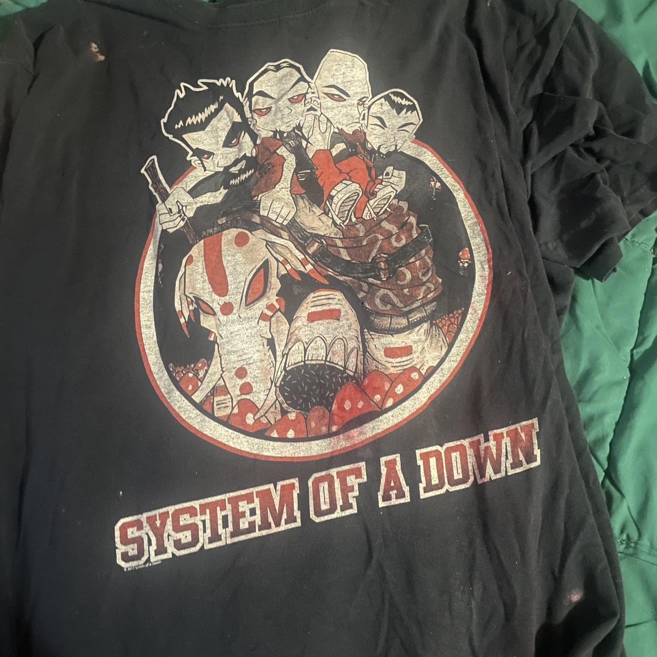 XXL soad band tee #numetal #bandtee #90s... - Depop