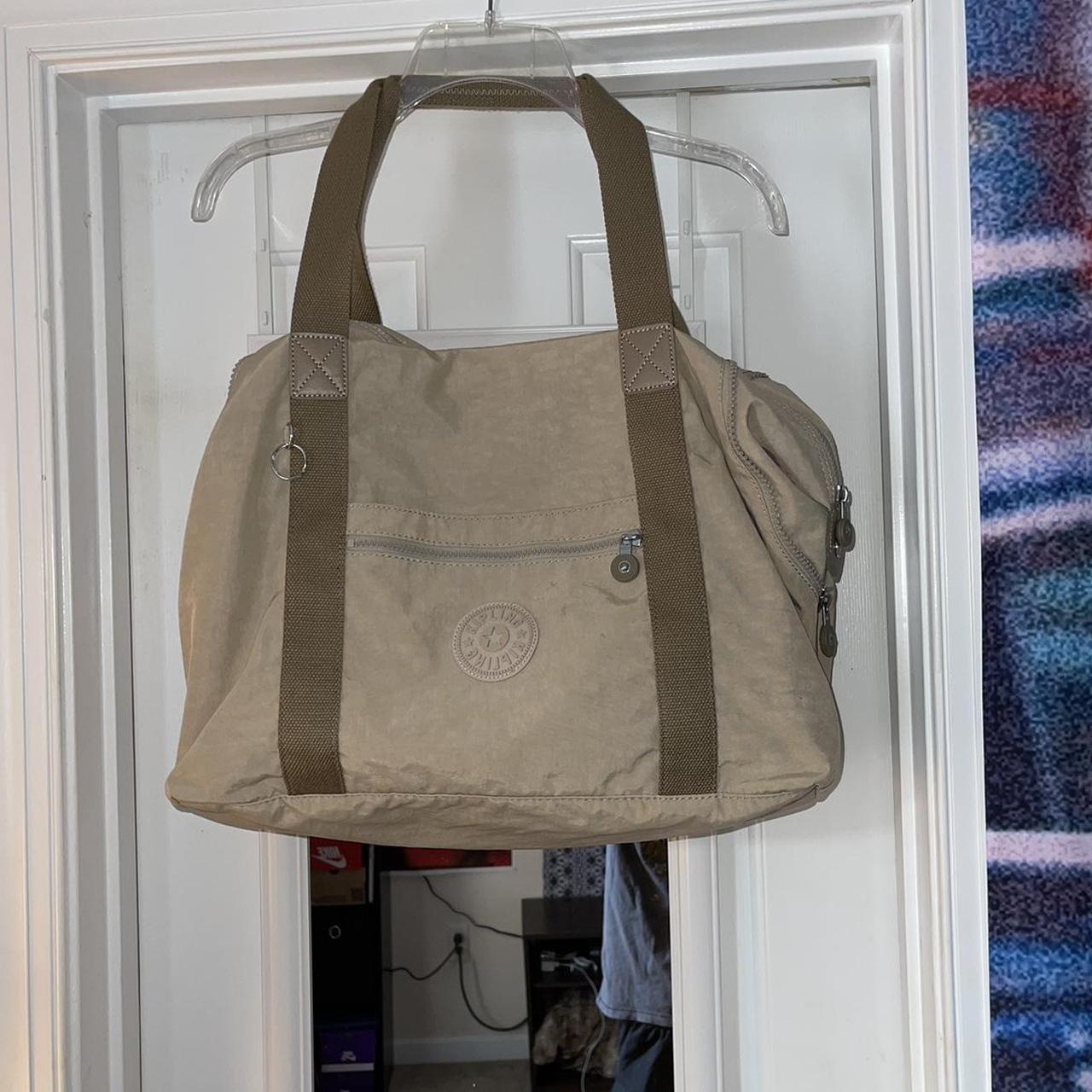 Kipling duffle bag! All zippers work and no flaws!... - Depop