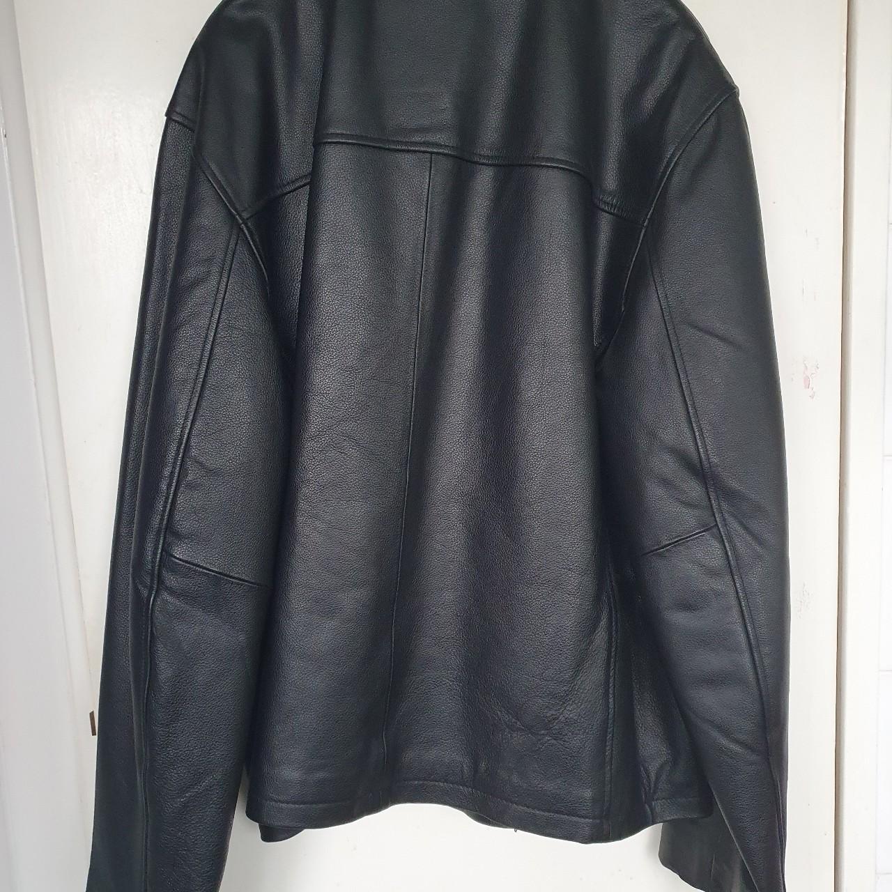 Ben Sherman Black Real Leather Jacket - Never... - Depop