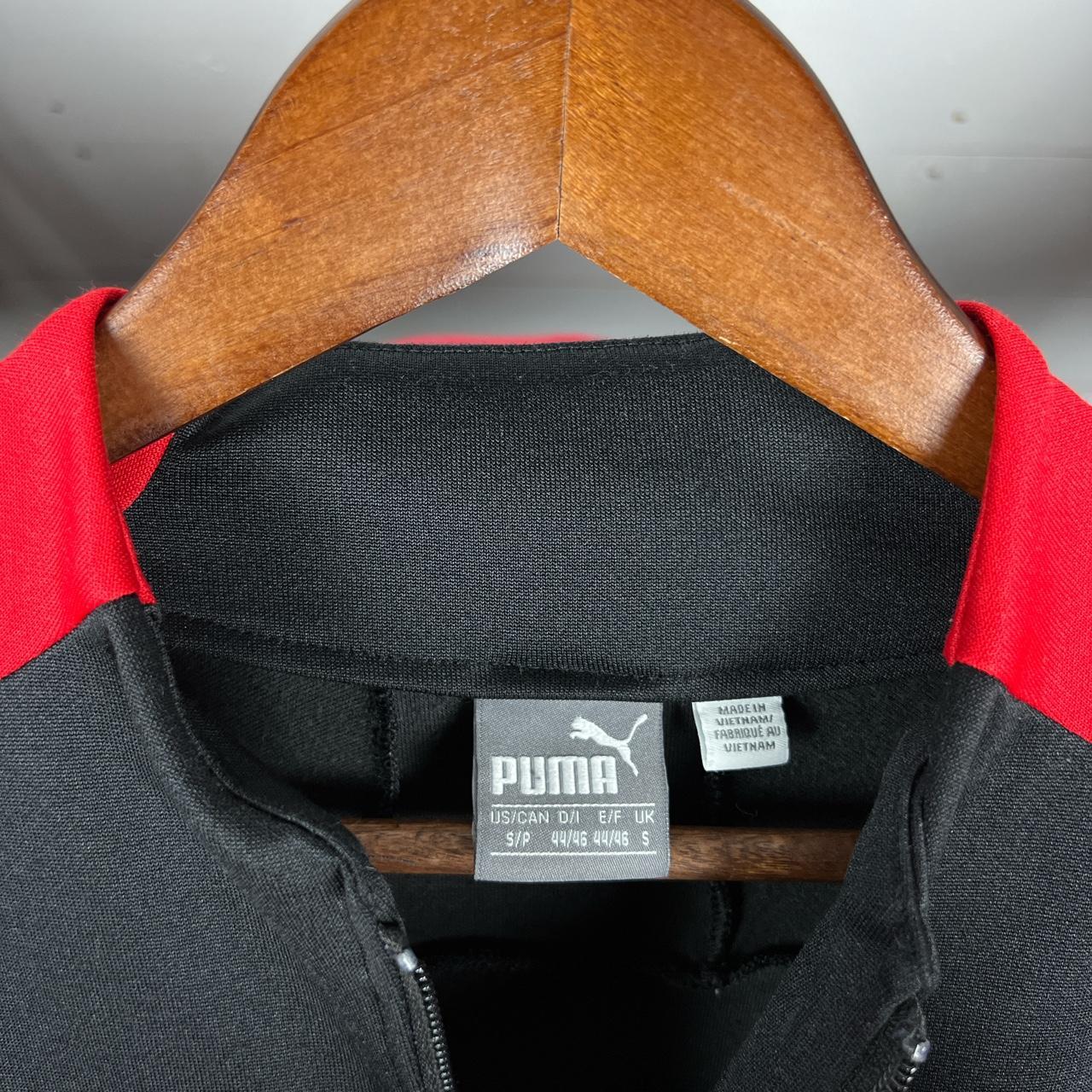 Men’s Puma x Scuderia Ferrari Black & Red Jacket.... - Depop