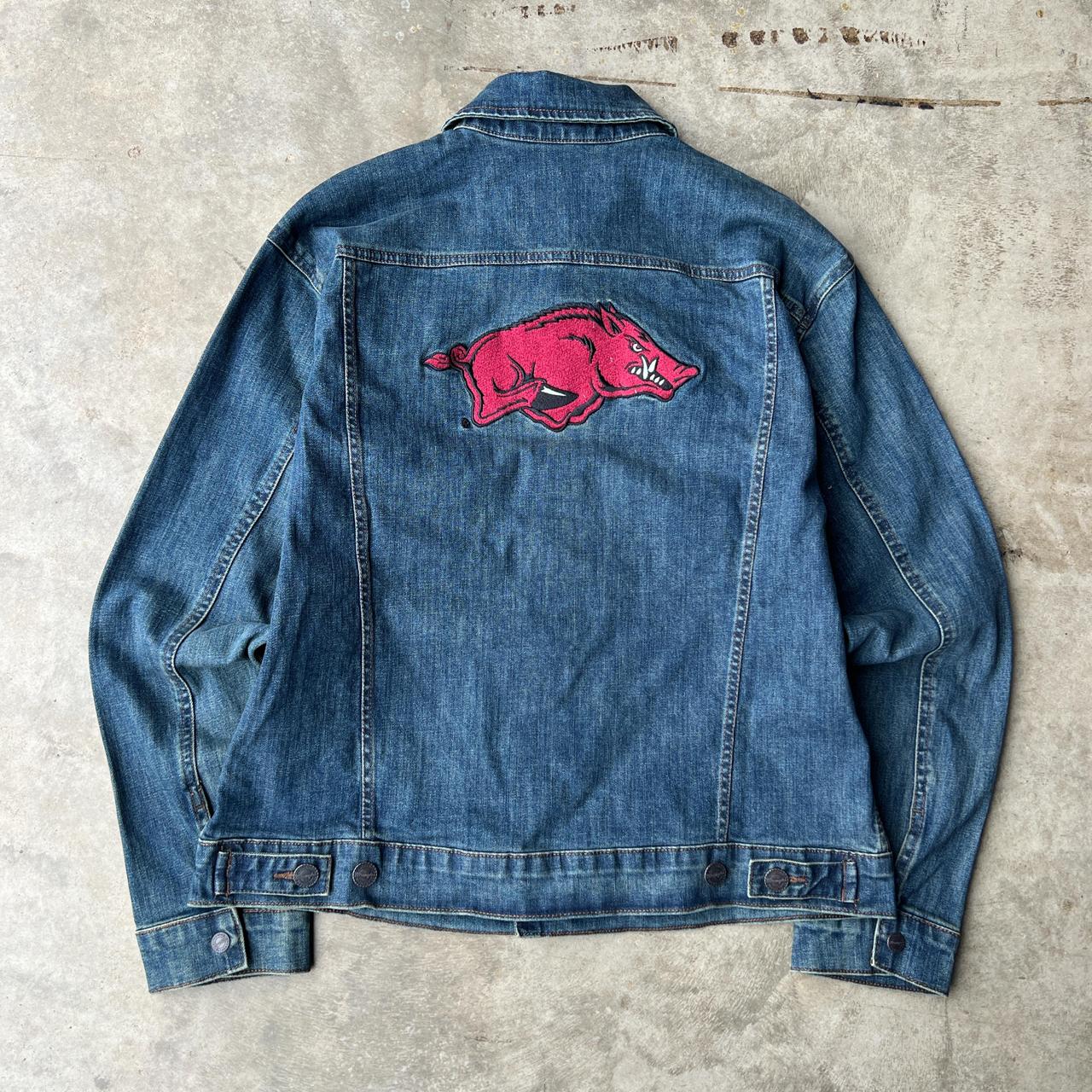 Women’s Wrangler Arkansas Razorbacks Embroidered... | Depop