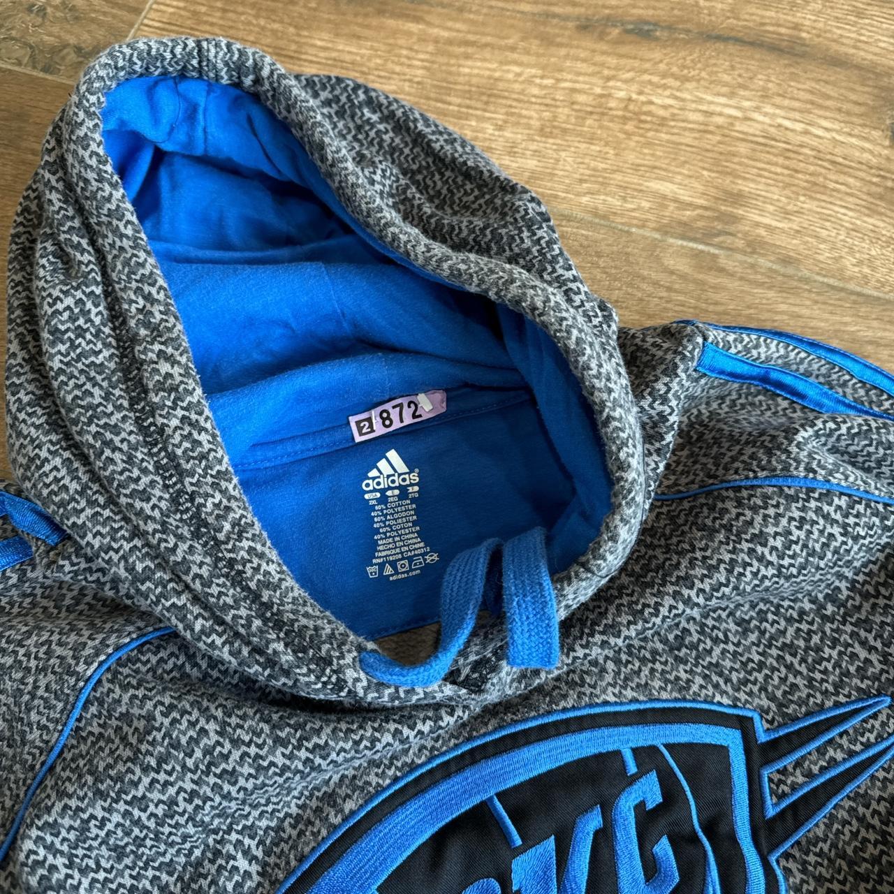 Men’s Y2K Adidas Oklahoma City Thunder OKC... | Depop