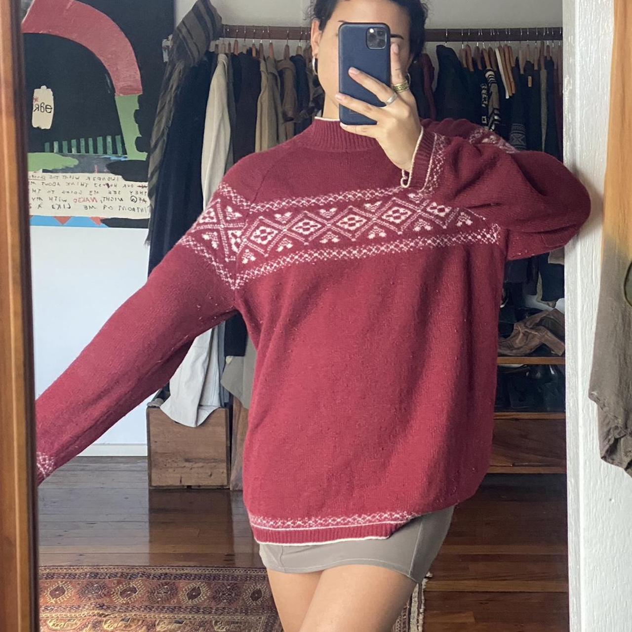 Cute Target jumper 50% acrylic 50% wool Nice dark... - Depop