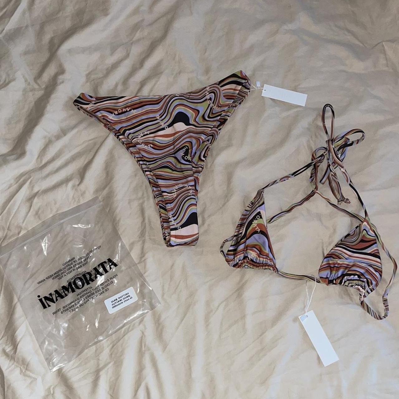 Inamorata Women's Red and Purple Bikinis-and-tankini-sets | Depop