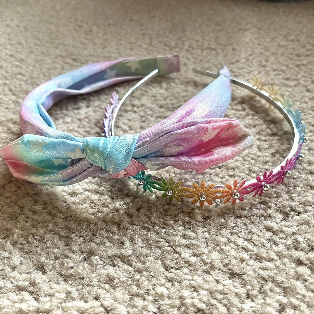 Set of two pretty pastel headbands from Claire’s.... - Depop