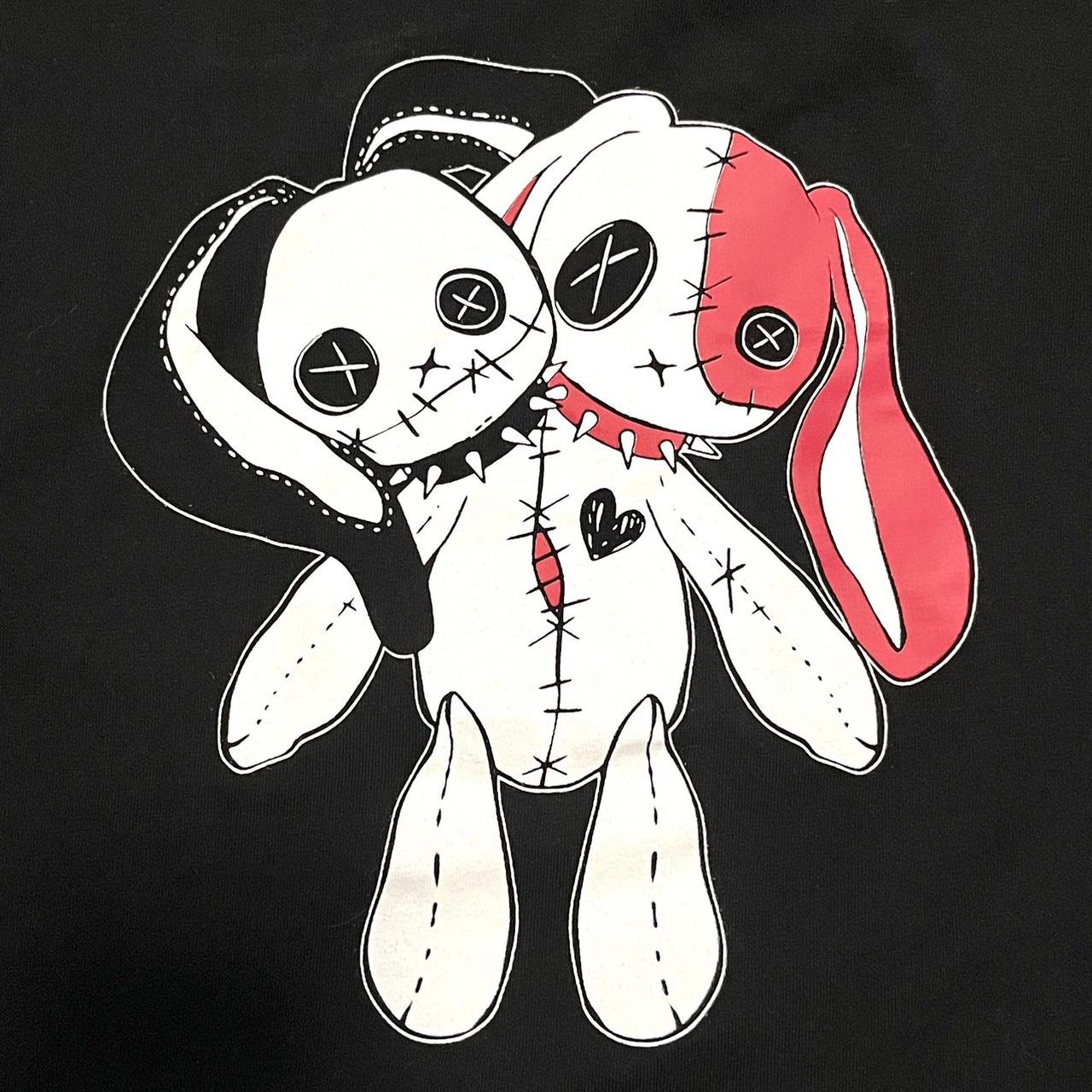 Super cute two-headed bunny rabbit long sleeved... - Depop