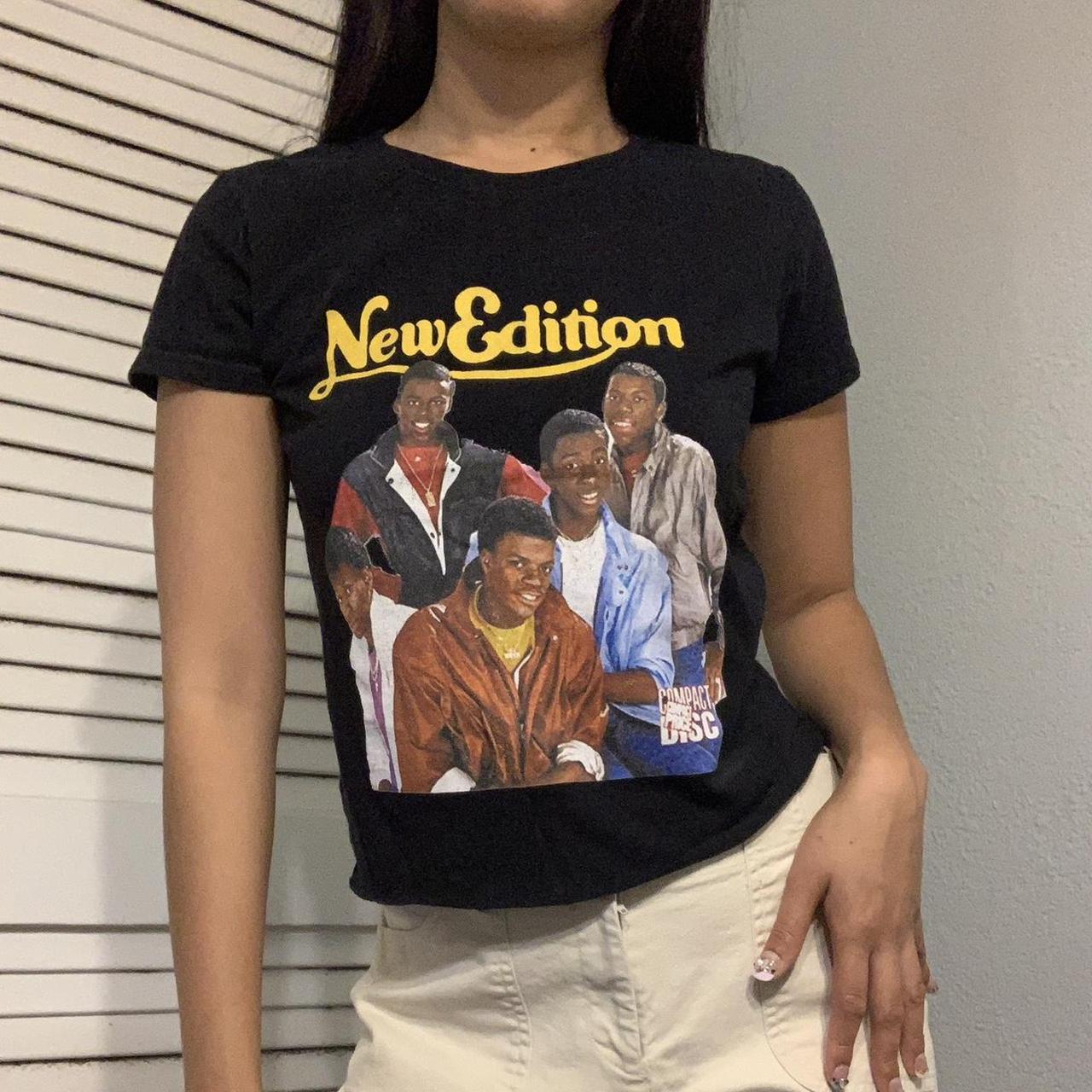 New Edition group tshirt. Raw hem. Easy styling.... - Depop