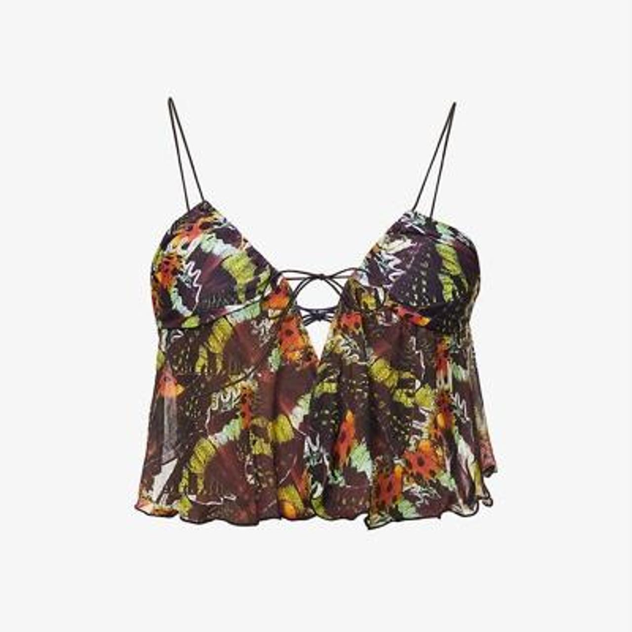 Butterfly top for sale! Super cute 🥰 - Depop