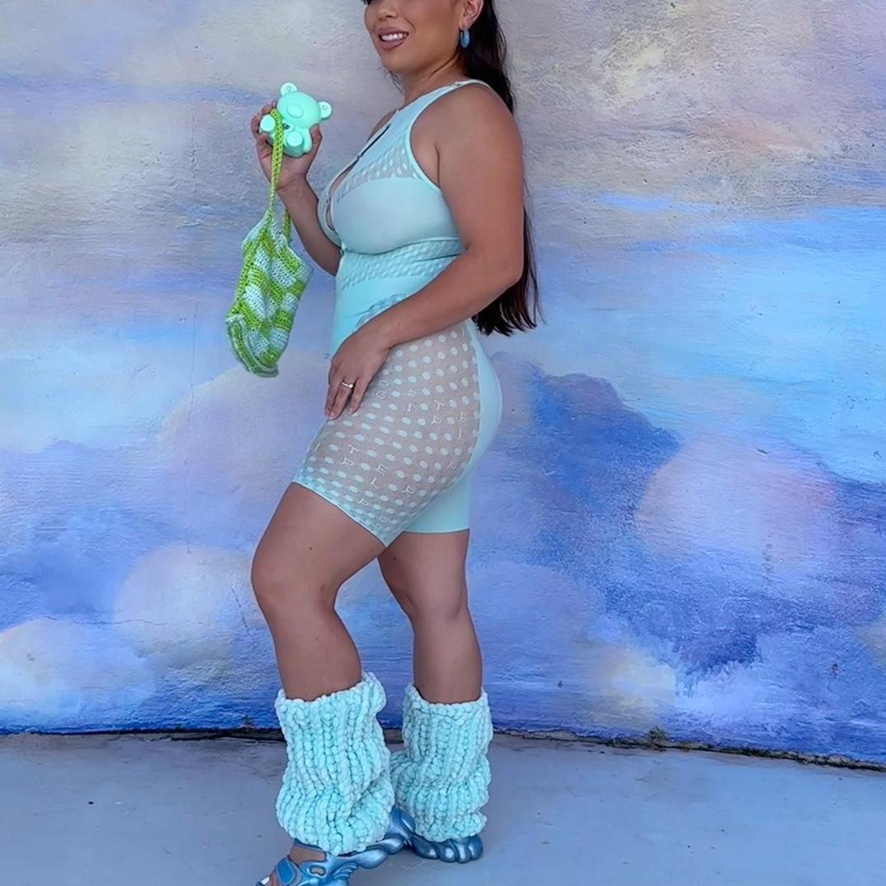 Poster Girl Women's Blue Shapewear | Depop