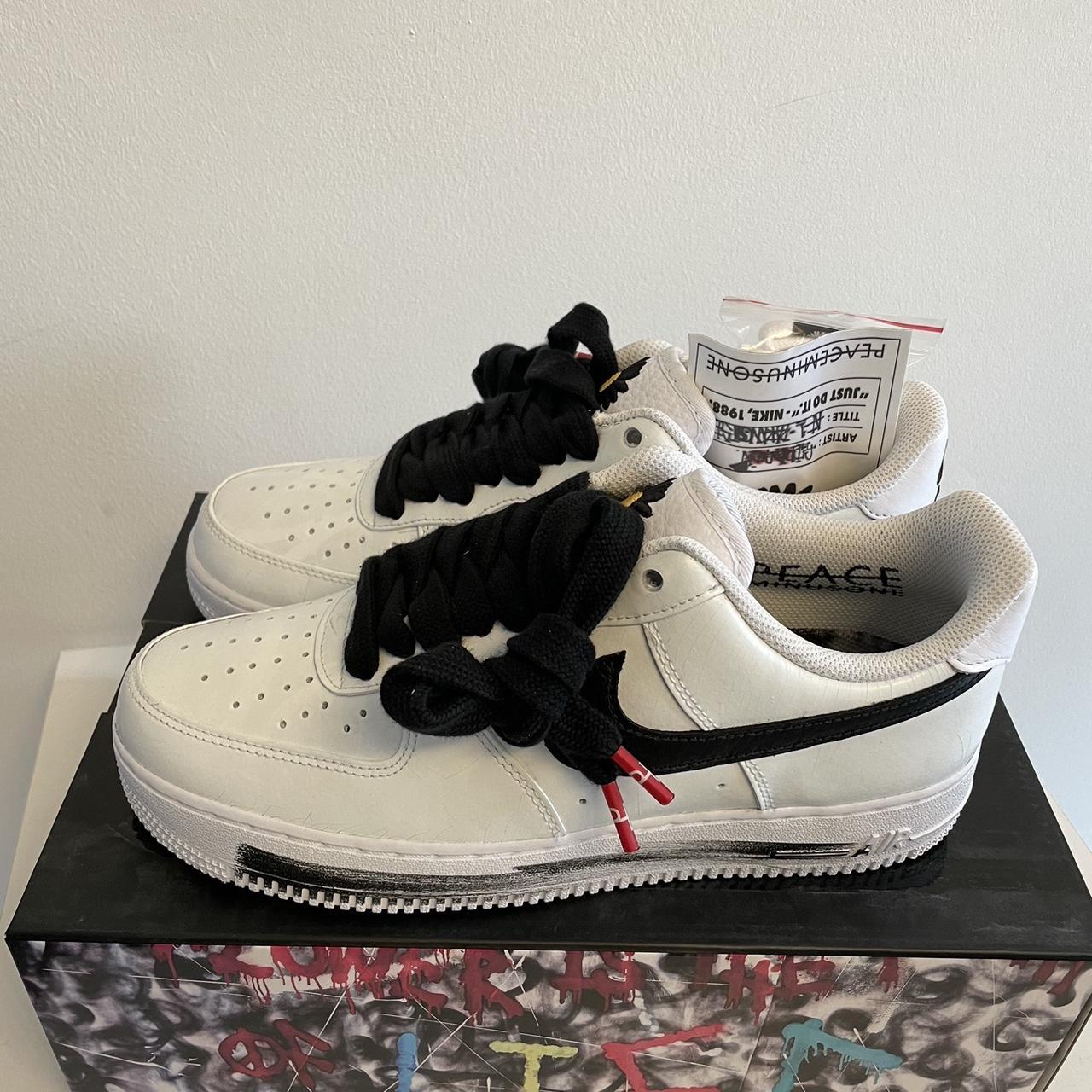 Nike Air Force 1 '07 Low x PEACEMINUSONE PARANOISE... - Depop