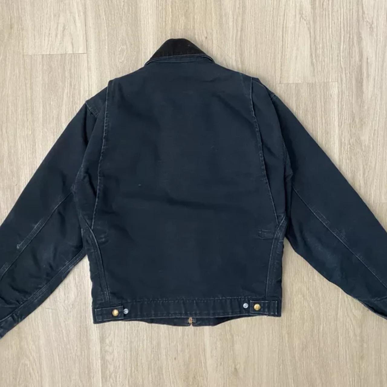 Carhartt Detroit Jacket J001 BLK Men’s Small Reg... - Depop