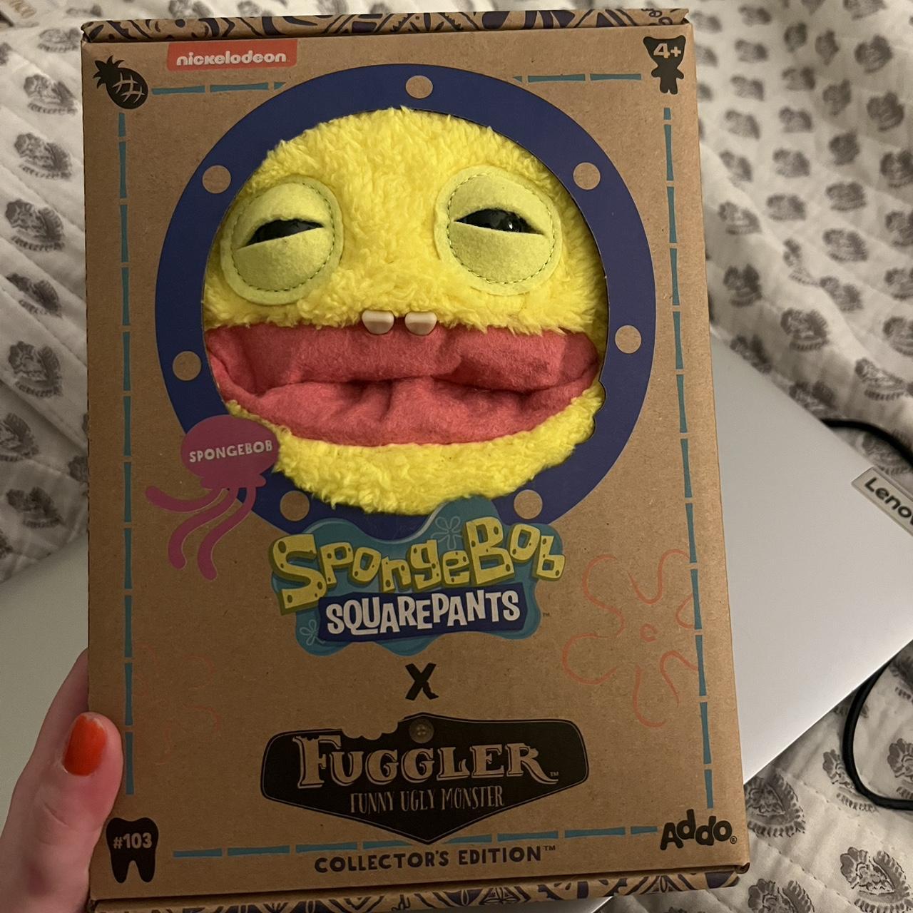 Fuggler x Spongebob Collab Plush Toy Unopened,... - Depop