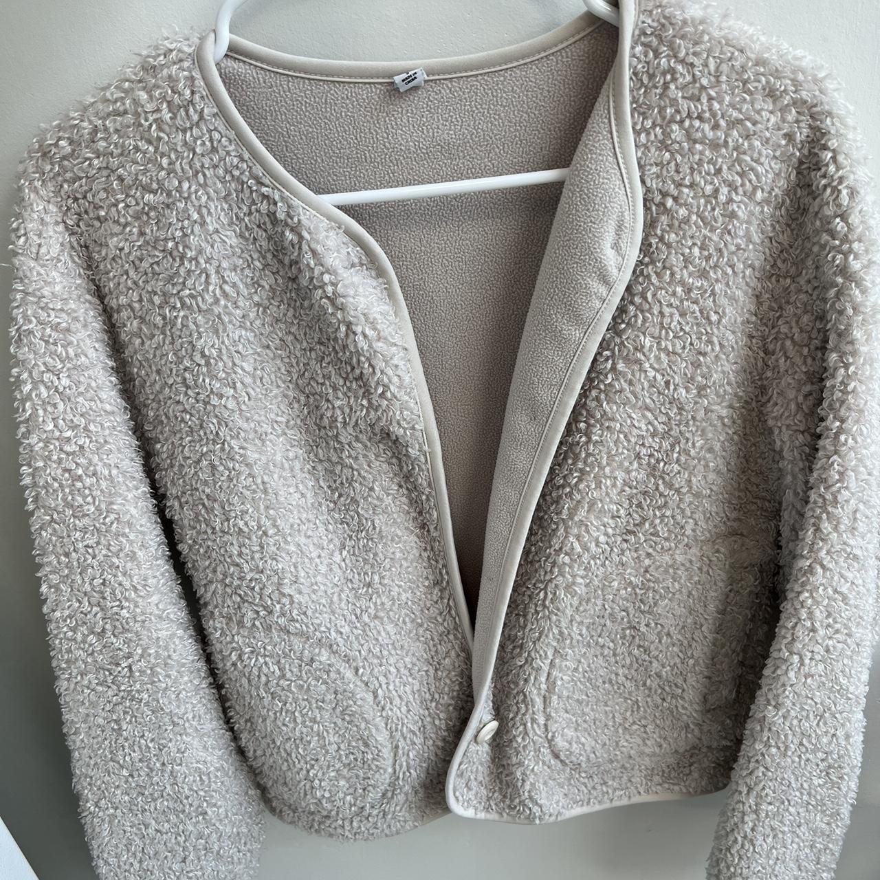 Uniqlo Button Down Jacket Size: Small Condition:... - Depop