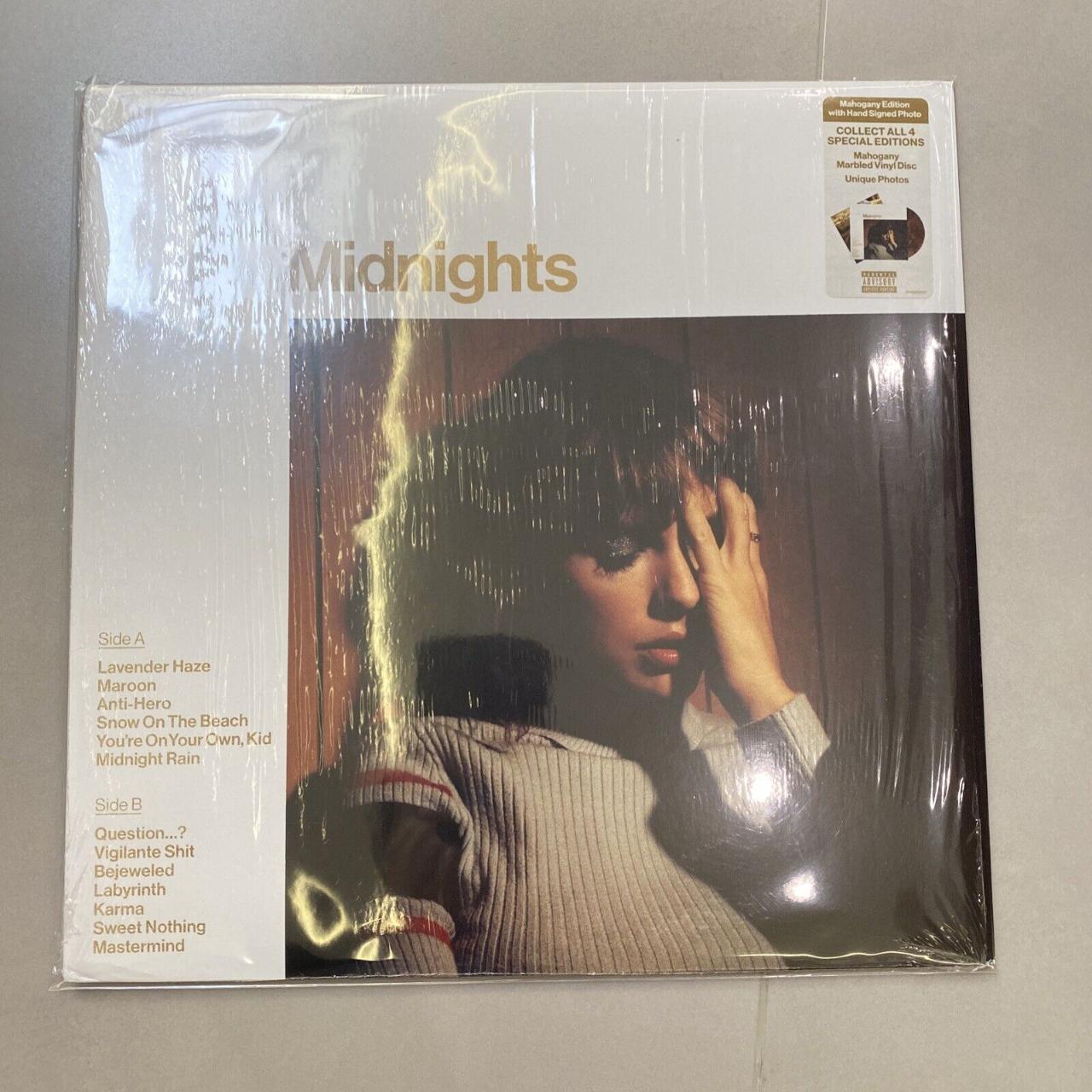 Midnights by Taylor Swift With Hand Signed Photo - Depop