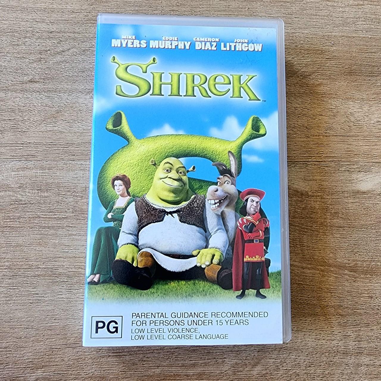 Shrek vhs tape Great condition Can combine items... - Depop